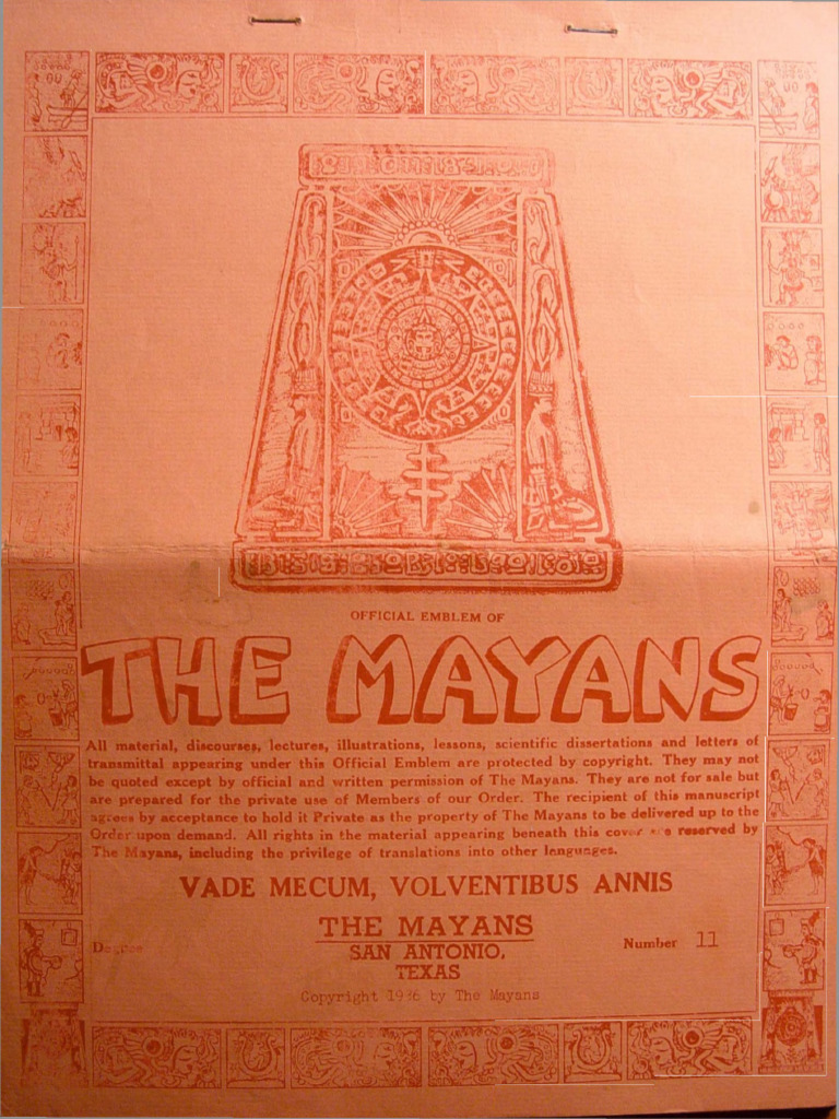 Mayan Order Lesson 11 | PDF | Paul The Apostle | Jesus