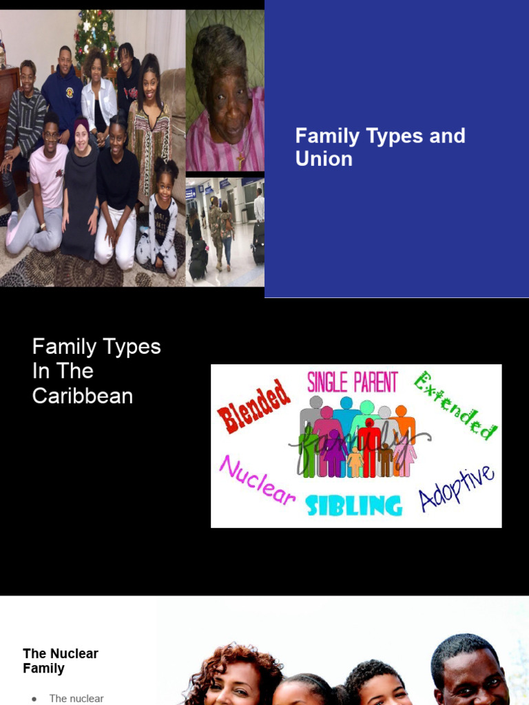 Family Types and Union | PDF | Family | Marriage