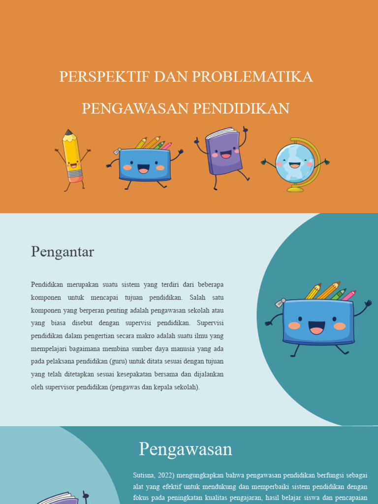 Perspektif Dan Problematika Pengawasan Pendidikan - Dahlia Rineva | PDF