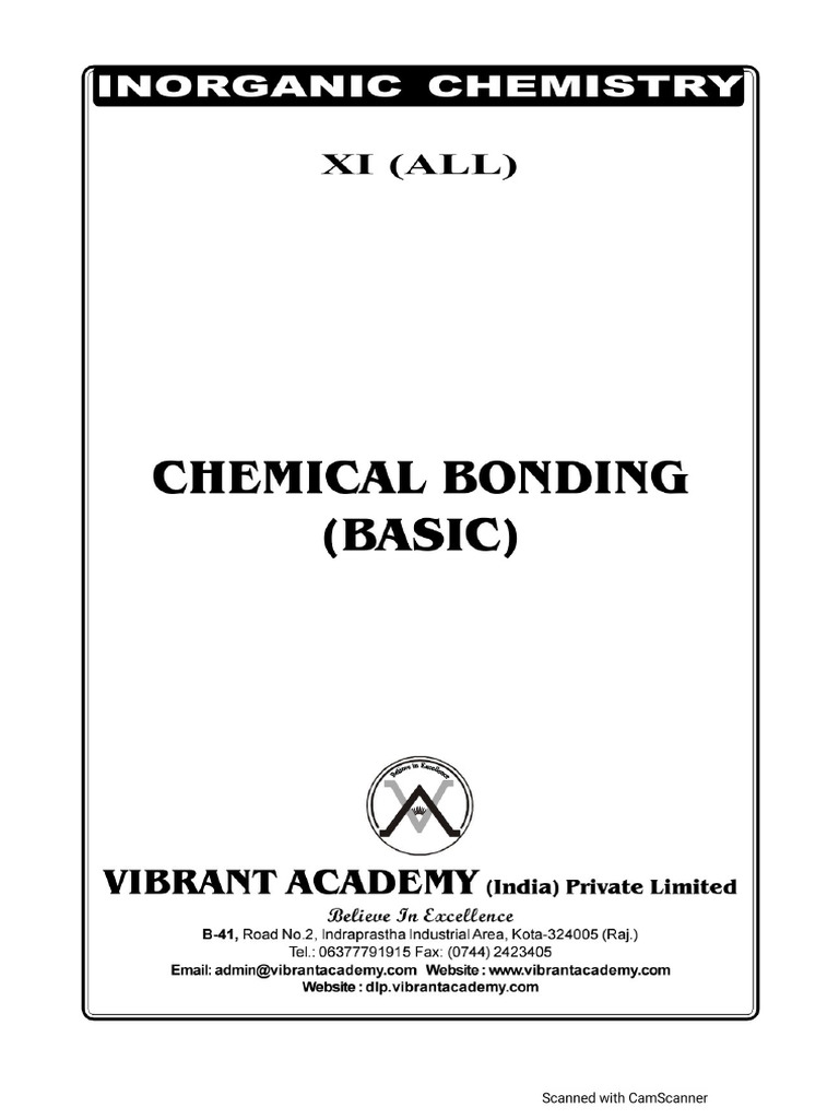 Chemical Bonding - Basic Micro (Final) | PDF