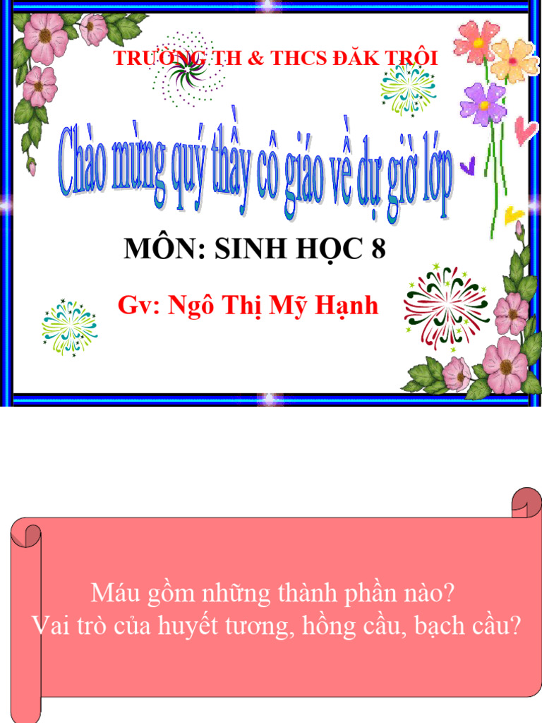 Sinh 8 - Chu de Tuan Hoan Tiet 3 - Tiet 15 74ce4 | PDF