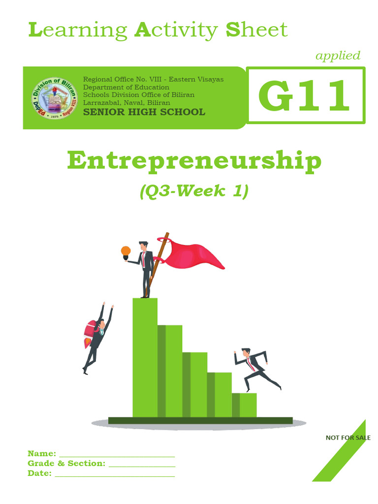 Applied ENTREP (Q3W1) | PDF