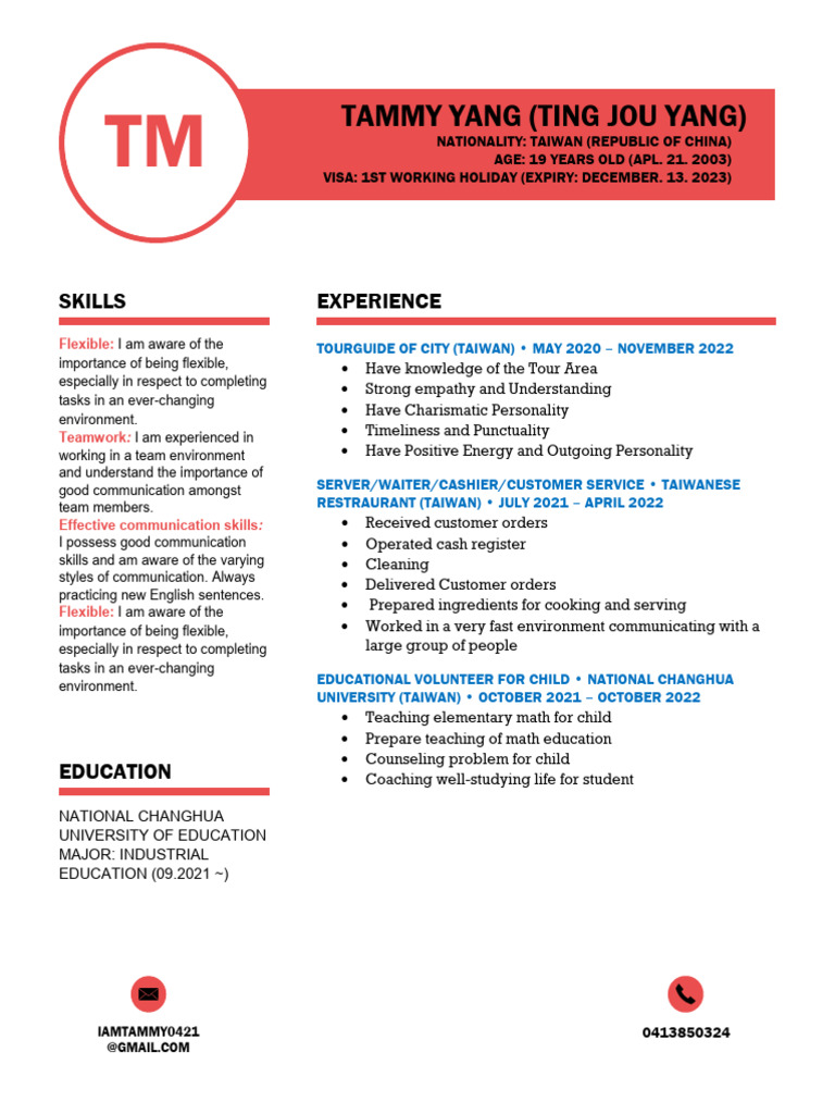 Tammy Resume | PDF