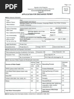 Llda Clearance Application Form | PDF | Hydraulic Engineering | Water ...