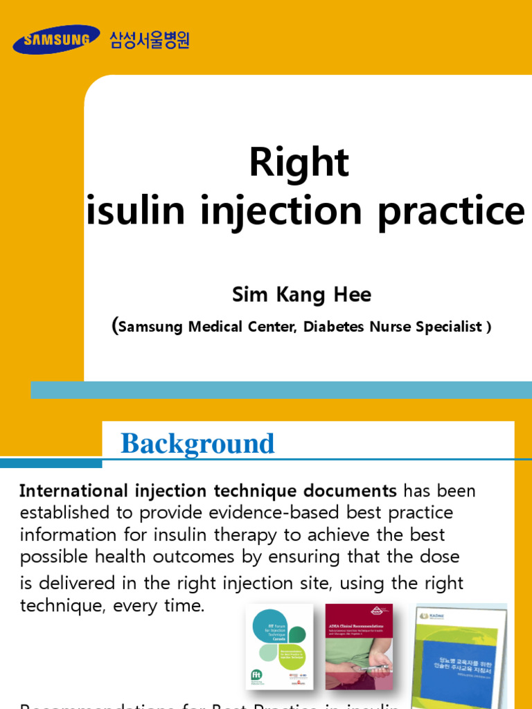 EC3-3 - Kang Hee Sim | PDF | Injection (Medicine) | Insulin