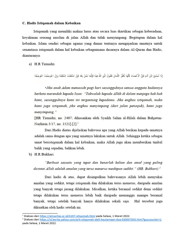 Hadis Tematik | PDF