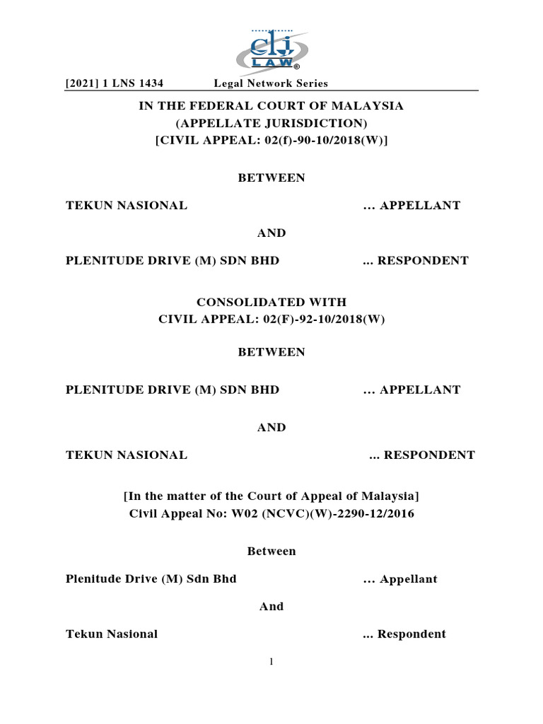 Tekun Nasional vs Plenitude Appeal Summary | PDF | Damages | Burden Of ...