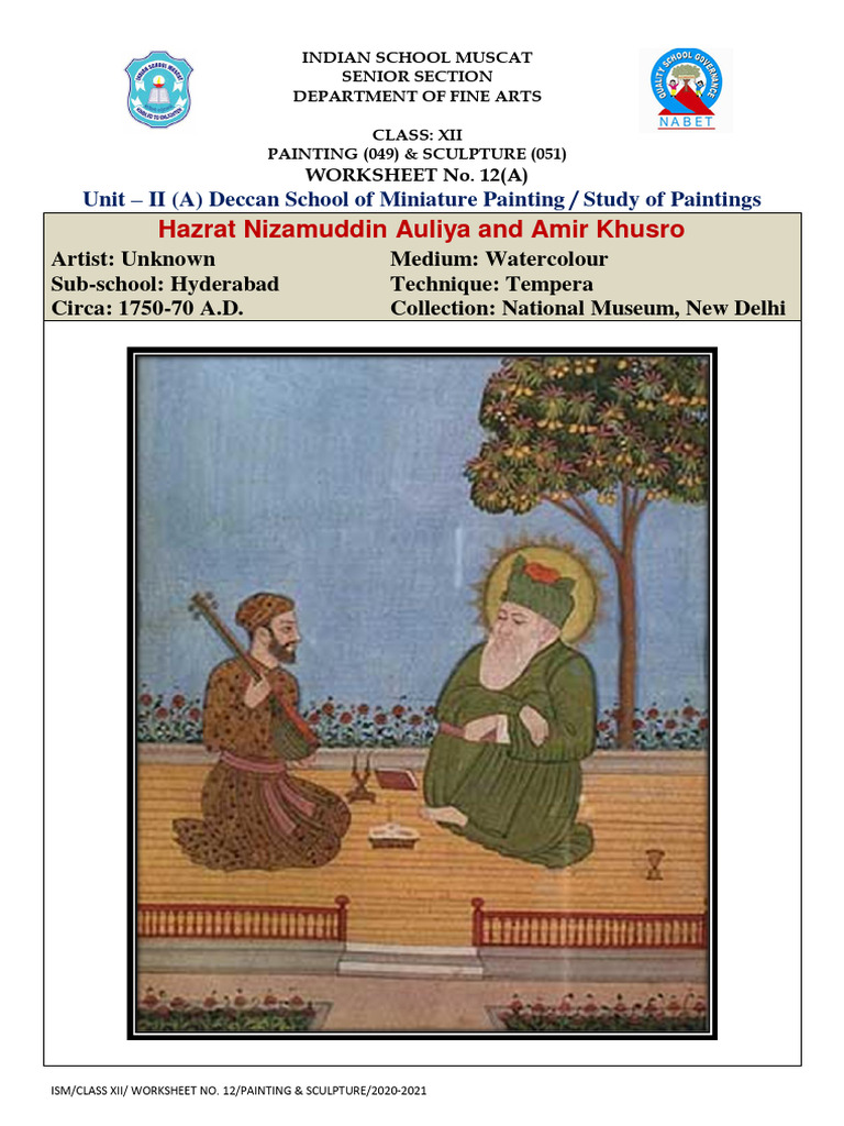Deccan Miniature Painting Insights | PDF | Paintings