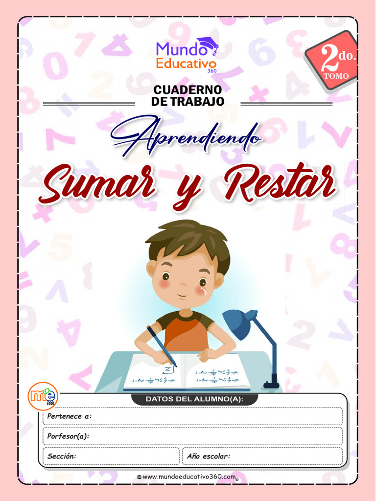 Aprendiendo A Sumar y Restar 2 Me360 | PDF