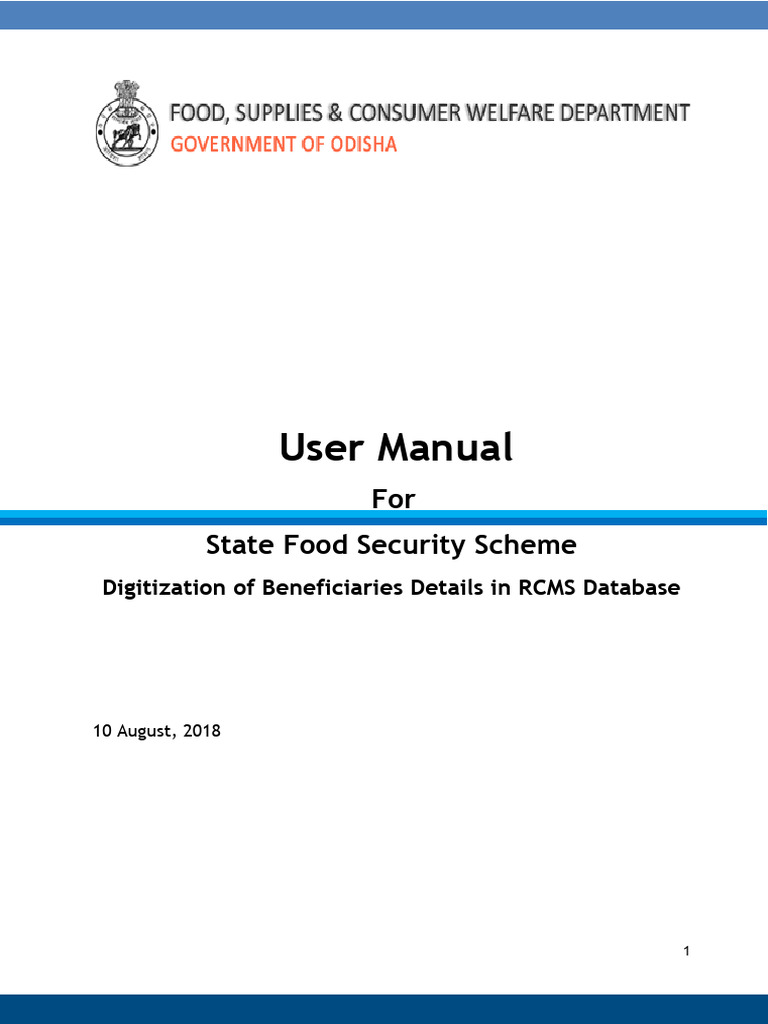 User Manual | PDF | Web Application | Login