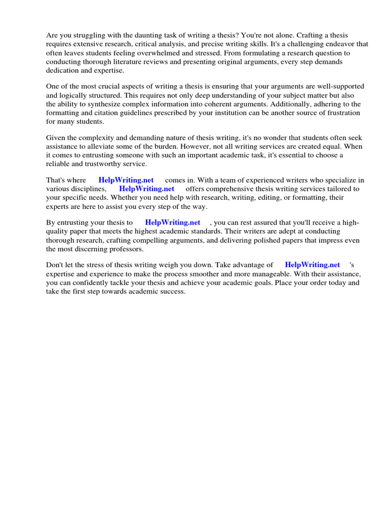 Process Analysis Essay Examples Thesis | PDF