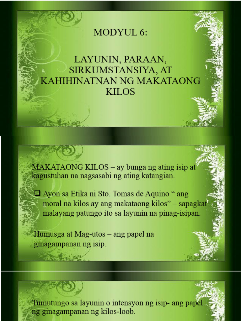 Modyul 6 EsP 10 | PDF