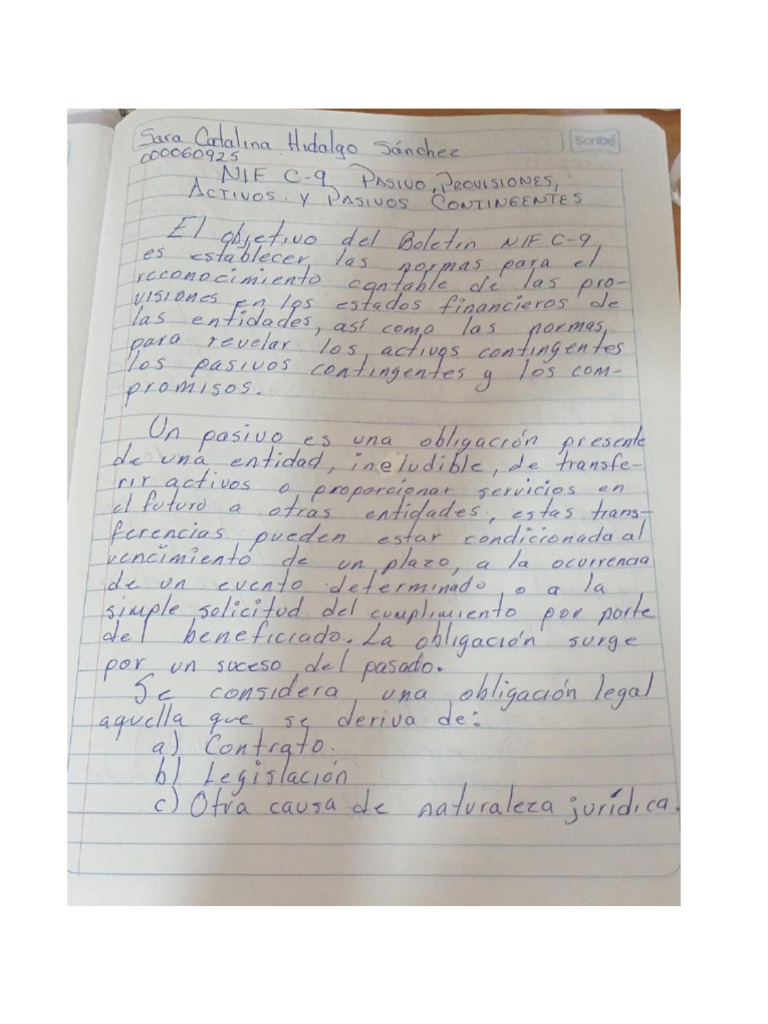 HidalgoSanchez - Sara Catalina - Act2 - Resumen - NIFc9 | PDF