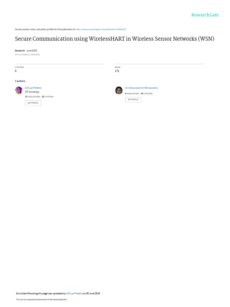 IJAERAnnx II | PDF | Computer Network | Wireless Sensor Network