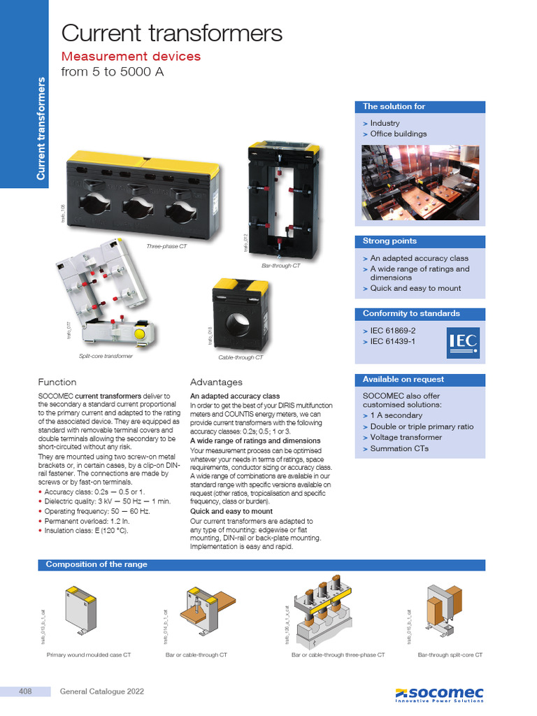 Transformer MCT 1000 5A, 400 5A, 250 5A Class 0 5 15VA TBA 80 | PDF | Physical Quantities ...