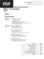 Economics HSC 2024 v3 | PDF