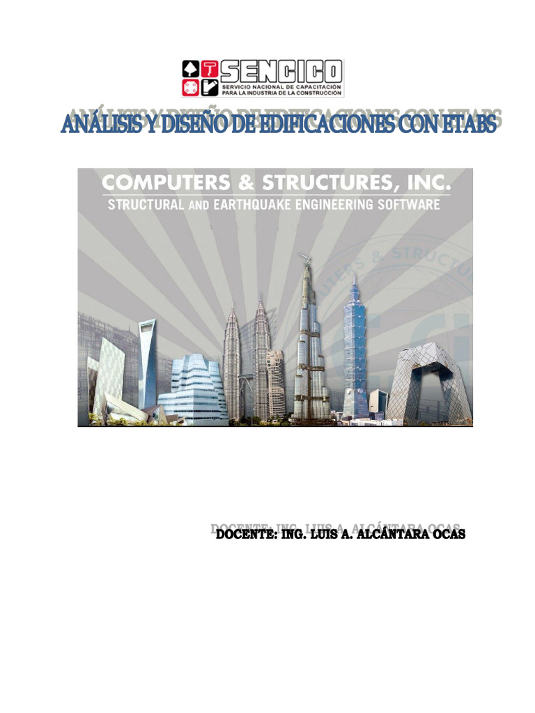 Etabs 2018 - Basico Sesion #03 y 04 - Inc | PDF | Hogar, jardinería y ...