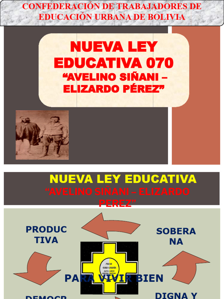 02 Ley 070 A. Siñani, Pérez Figx 3 | PDF