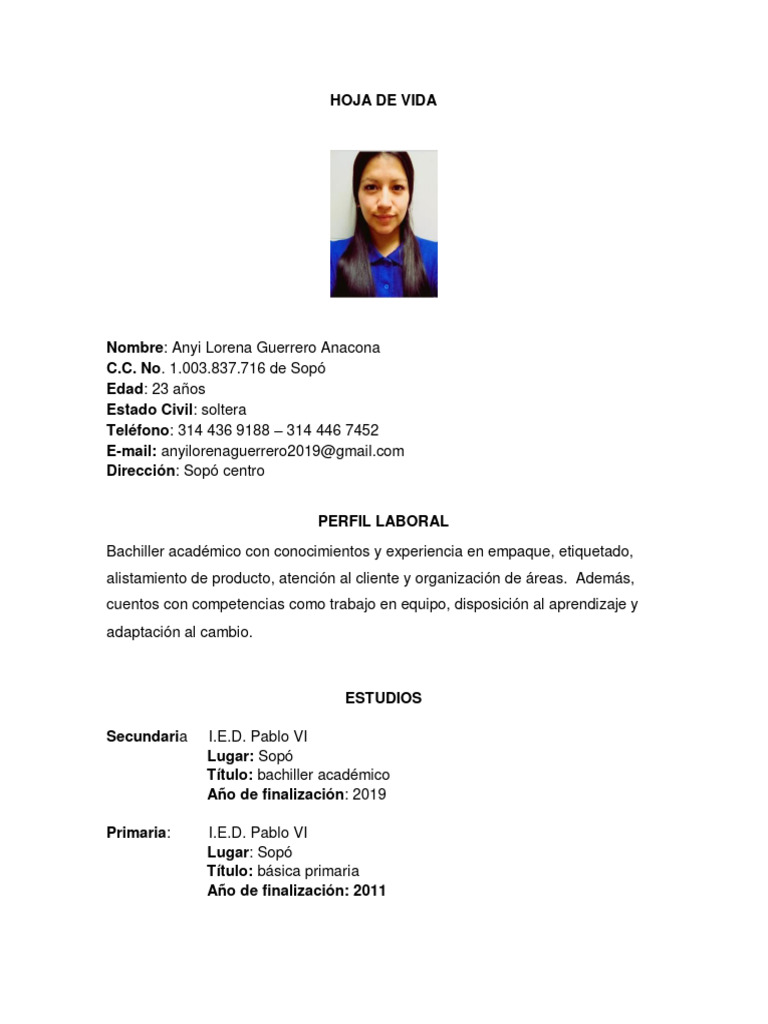 Anyi Lorena Guerrero Anacona | PDF