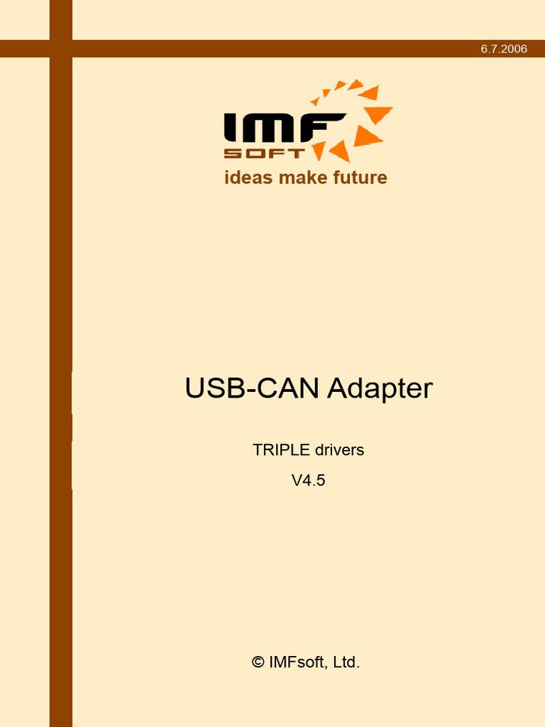 Usb Can Adapter - EN | PDF