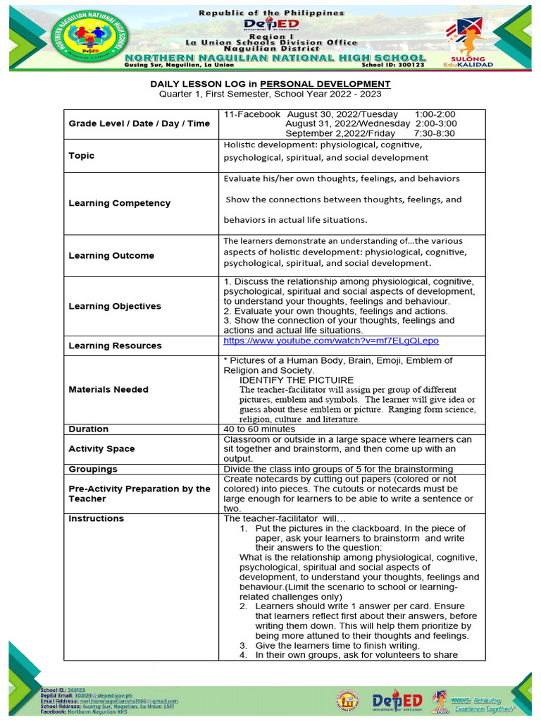 Module 2 - Week 2 - Aug 30, 31 & Sept 1, 2 | PDF | Learning | Hiv/Aids