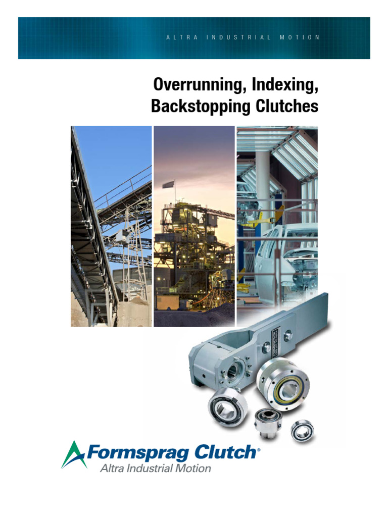 Formsprag Clutch HSB7503000 Catalog | PDF