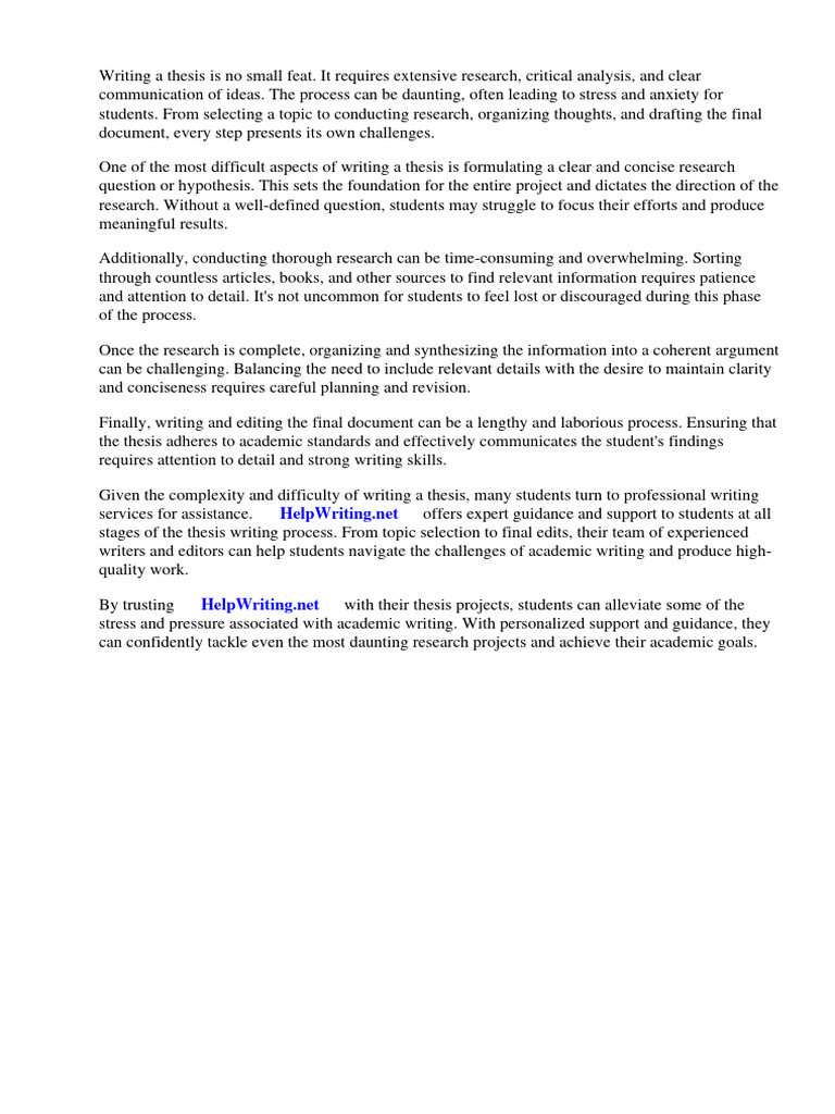 Subject of The Study Thesis Meaning | PDF | Thesis | Essays