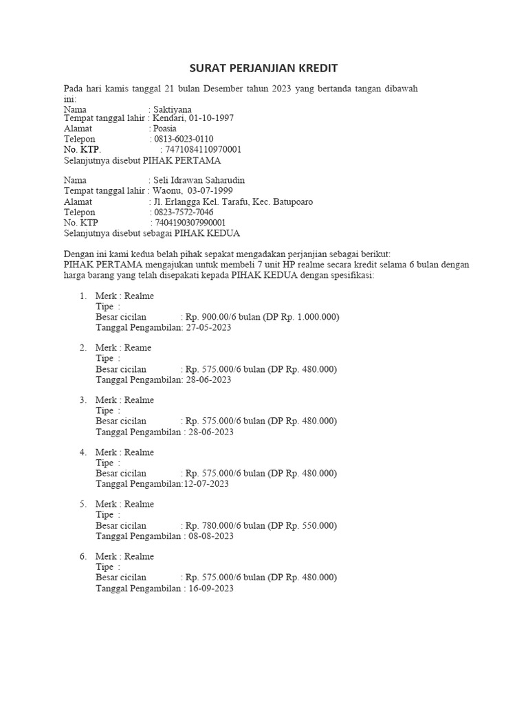 Surat Pernyataan | PDF | Bisnis | Pengelolaan Keuangan & Uang
