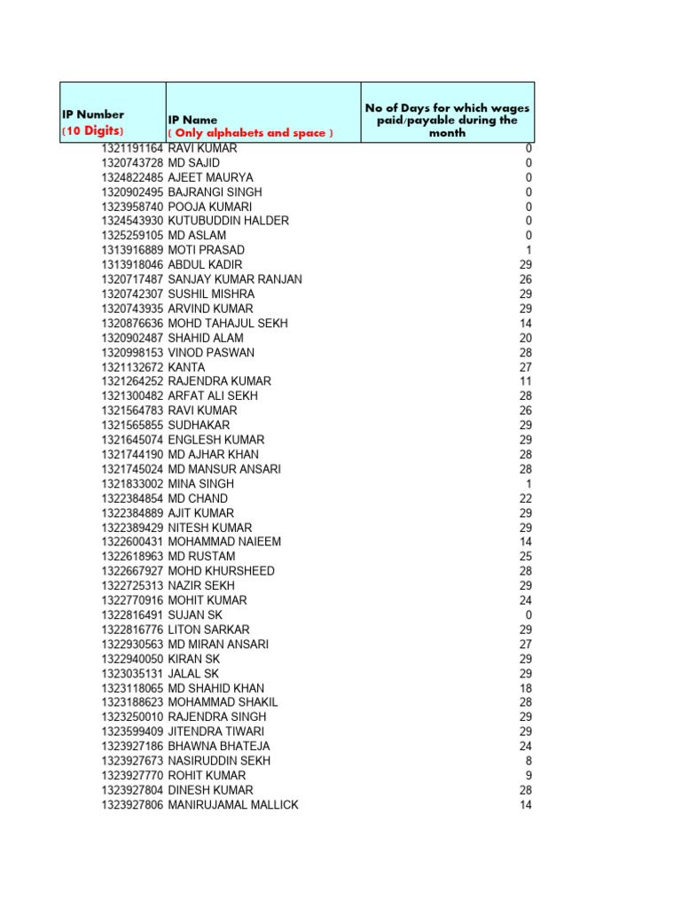 MC Template1 | PDF | Microsoft Excel | Integer