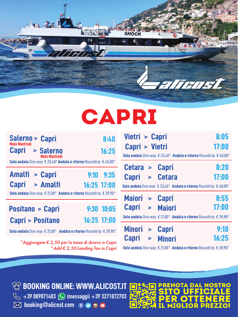 Capri Ferry | PDF