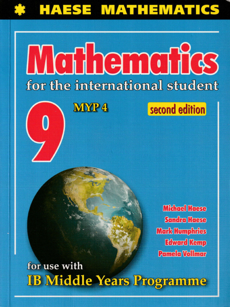 9 - MYP 4 - Second Edition | PDF