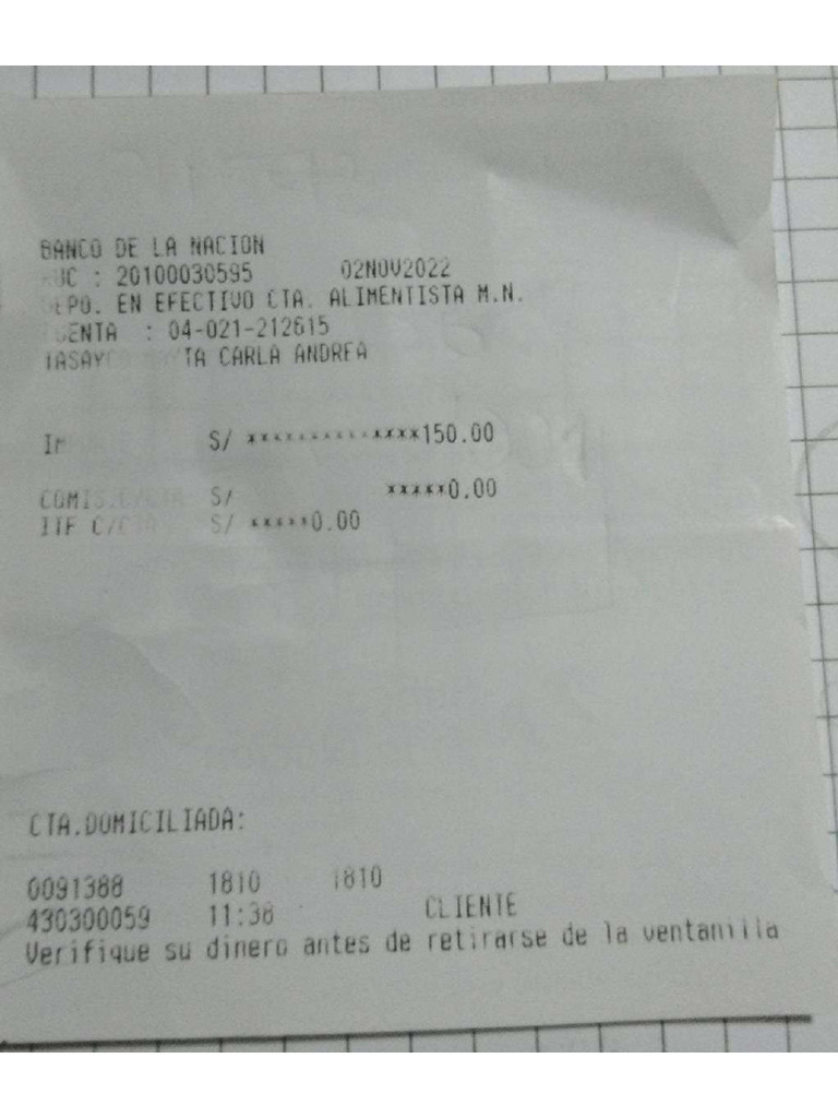 Voucher de Pago | PDF