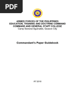 Writing an MFR in the Air Force | PDF | Memorandum | Armed Conflict