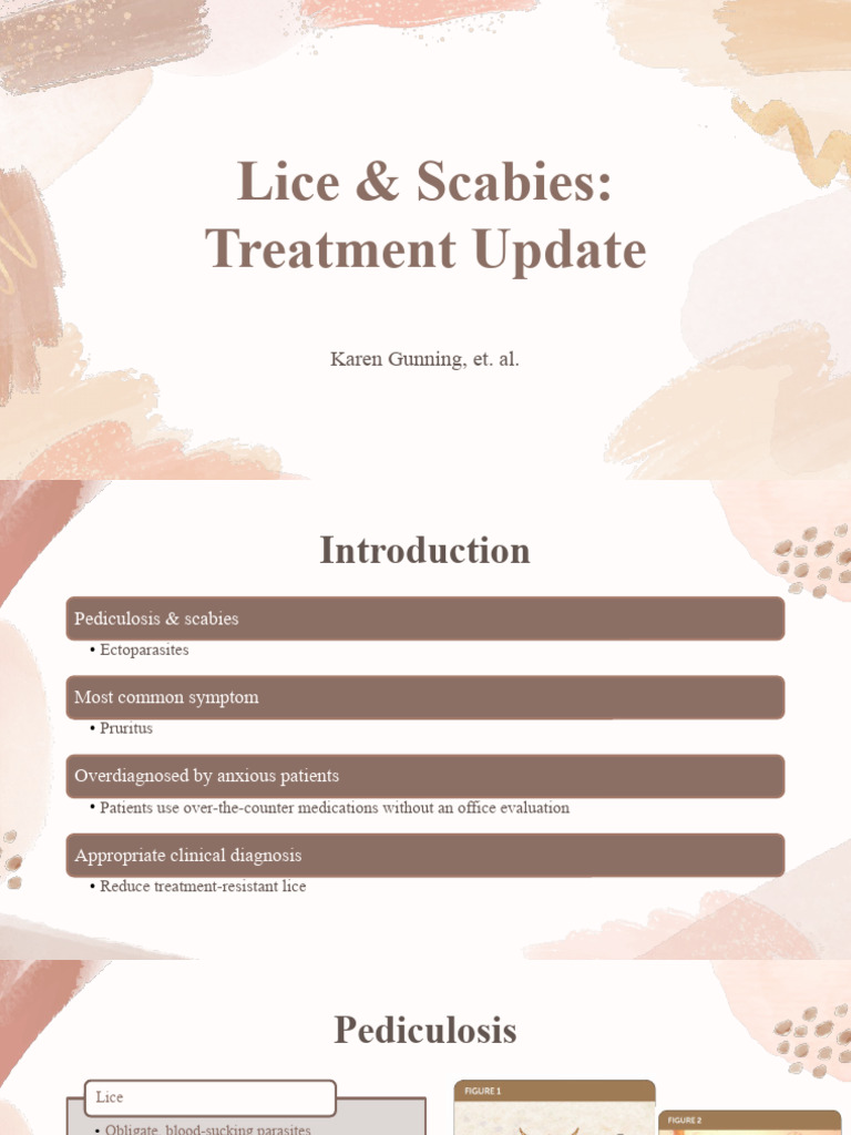 Lice and Scabies Treatment Update | PDF | Clinical Medicine | Medical ...