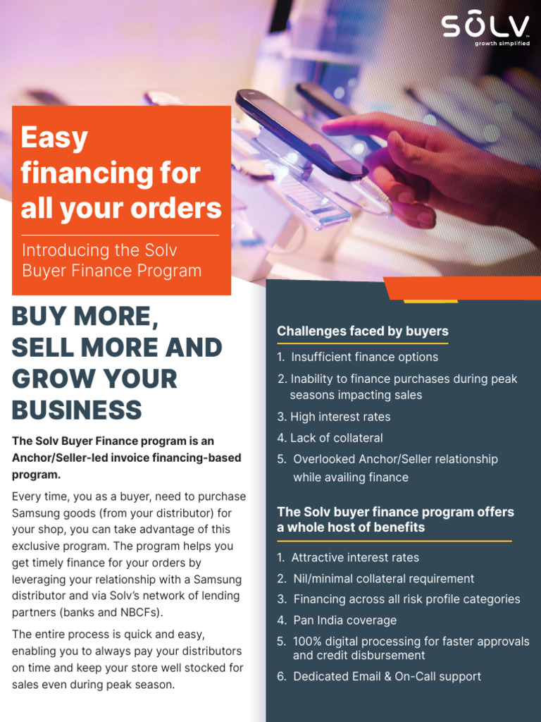 SCF-flyer-English | PDF | Procurement | Invoice