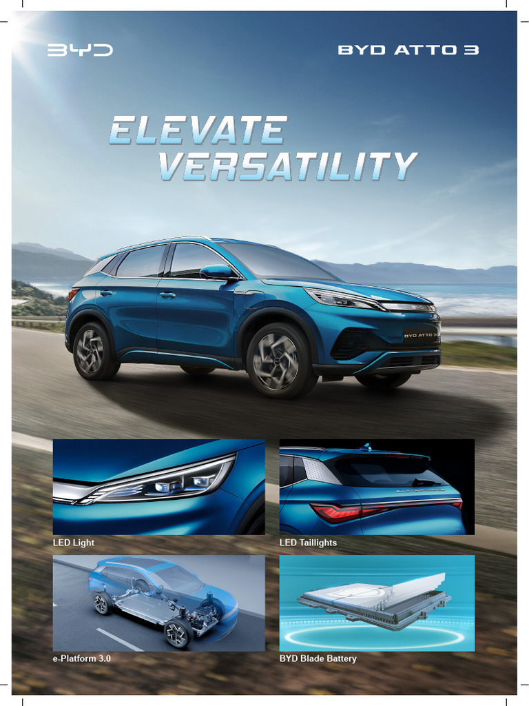 2024 - 01 - 15 Fa - Byd-Flyer Atto-3 - 03 2 | PDF | Electric Motor ...