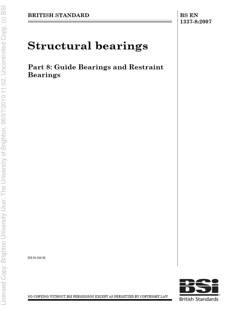 BS en 1337-8 - 007 | PDF