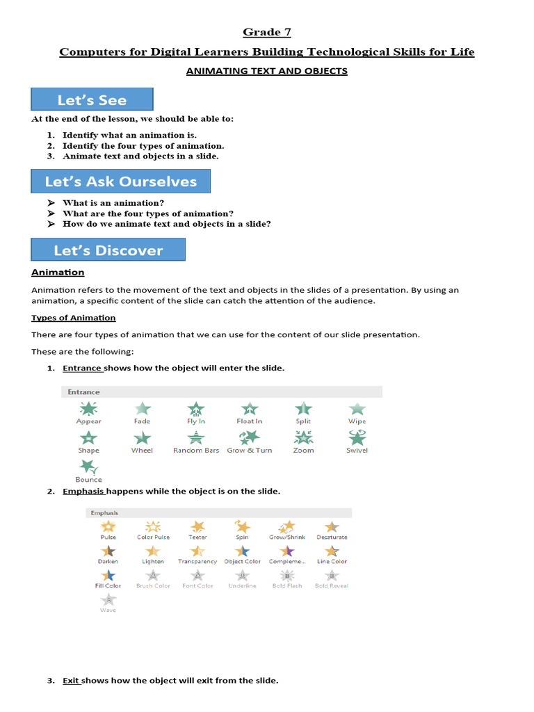 Grade 7 - Computer Module | PDF