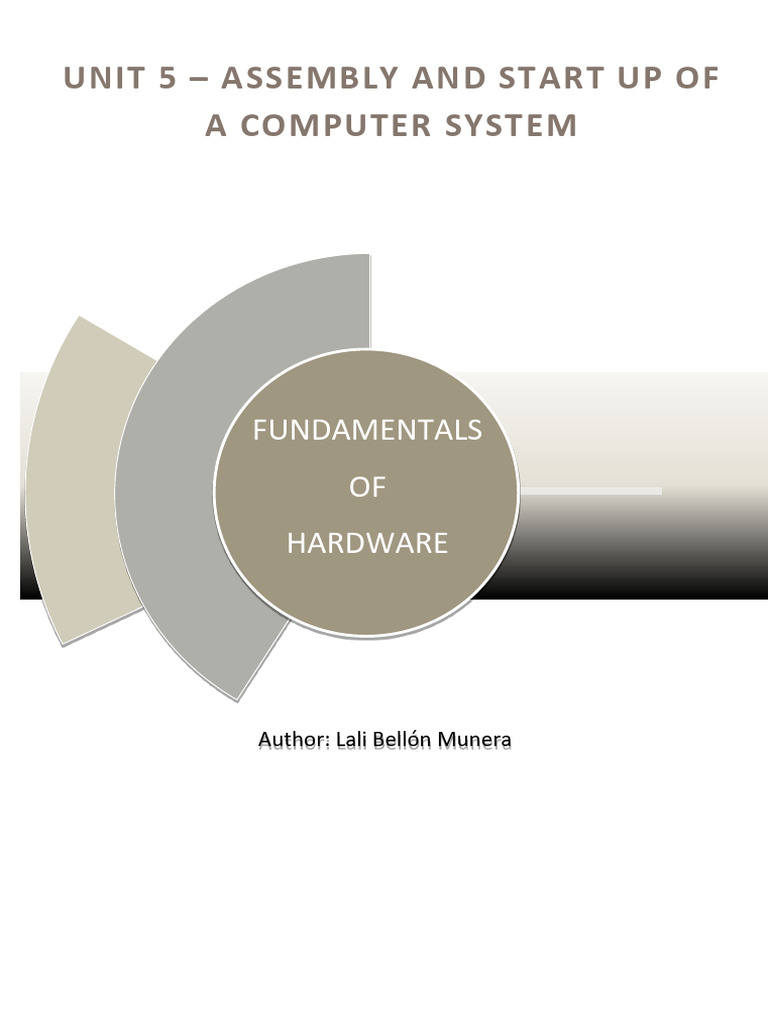 U05 - Assembly and Start Up of A Computer System | PDF | Computer ...