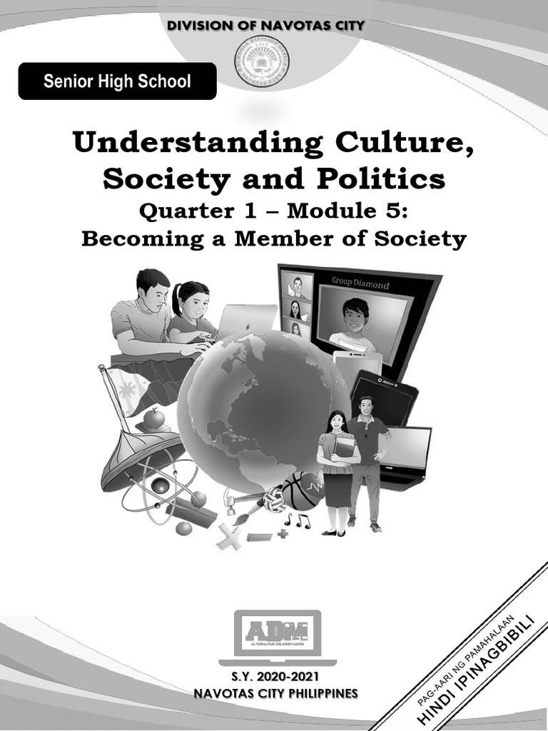 Shs Ucsp Module 5 Fvgs | PDF | Socialization | Id