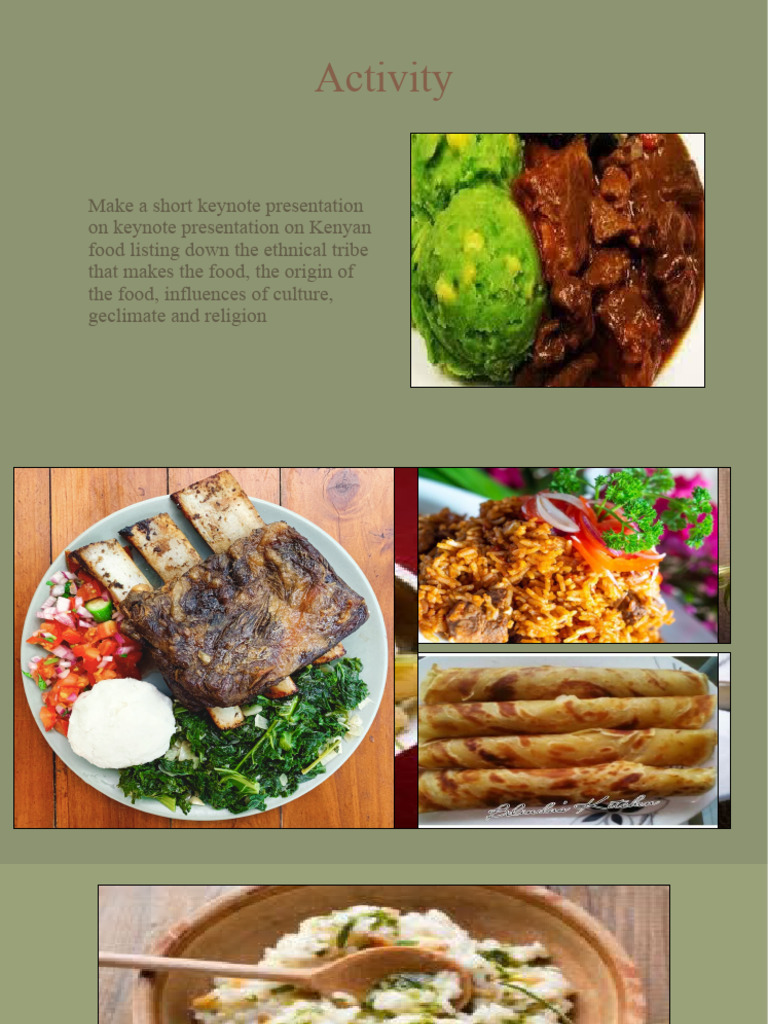 Exploring Kenyan Cuisine and Influences | PDF | Menu | Roasting