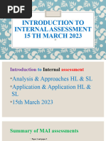 Math IA Outline Guidelines | PDF