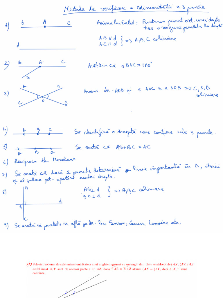 Coliniaritate Metode 2 | PDF