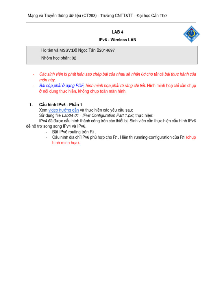 B2014697 DoNgocTan Lab4 | PDF