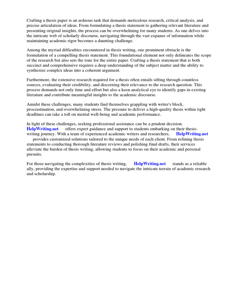 Paper Towns Thesis Statement | PDF | Thesis | Essays