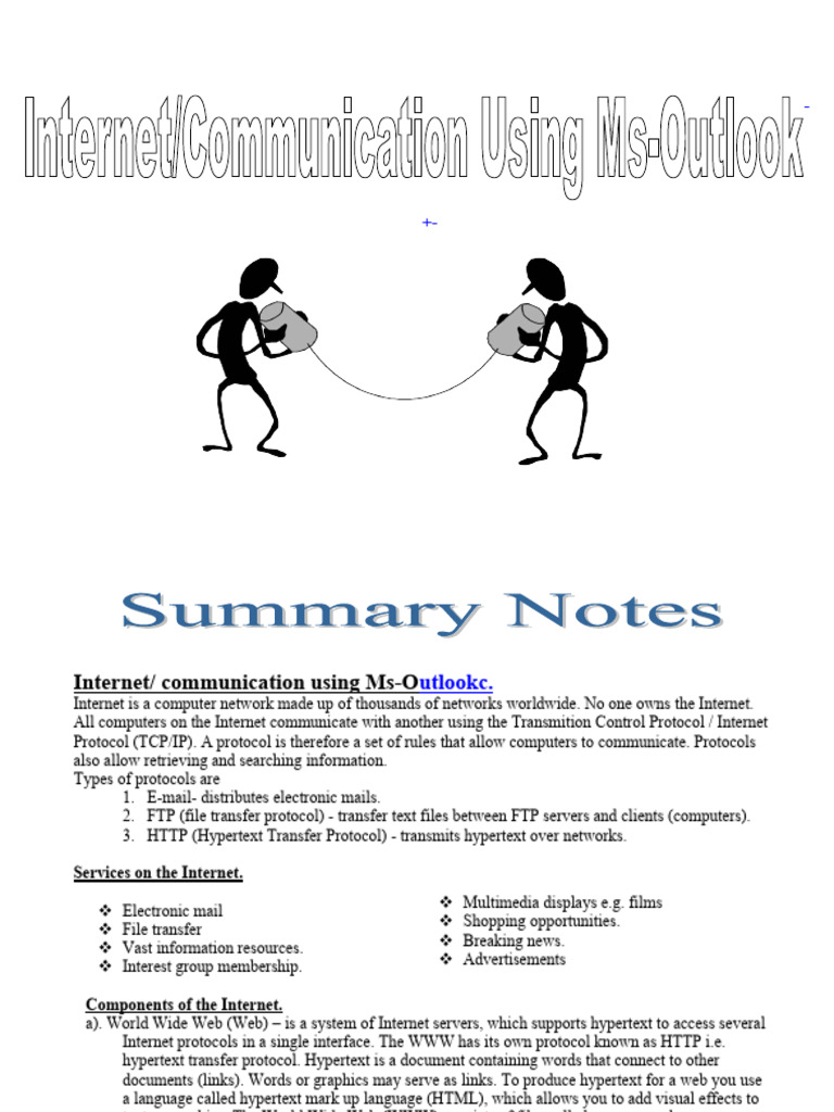 Microsoft Outlook: Features Overview | PDF | World Wide Web | Internet ...