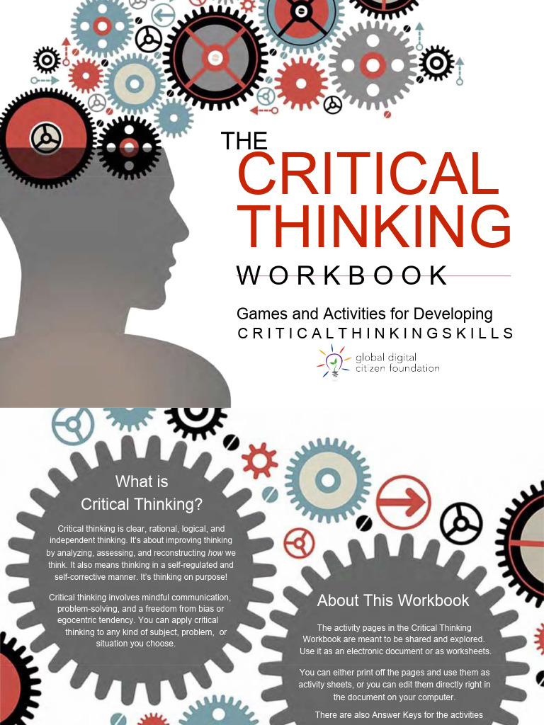 Critical Thinking Workbook | PDF | Critical Thinking | Thought
