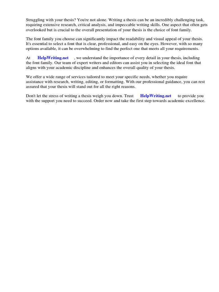 Thesis Font Family | Download Free PDF | Typefaces | Graphic Design