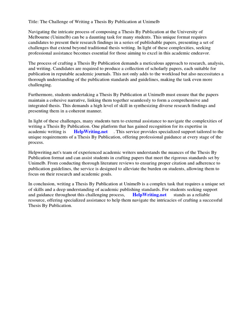 Thesis by Publication Unimelb | PDF | Thesis | Accelerometer