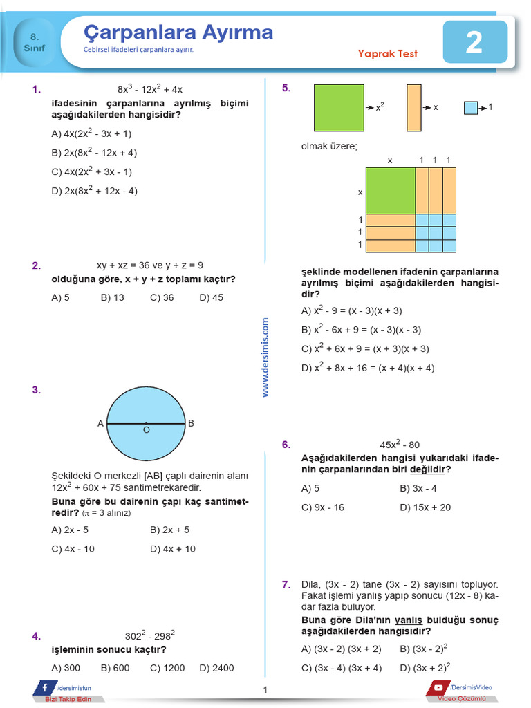 8 Carpanlara Ayirma 2 | PDF